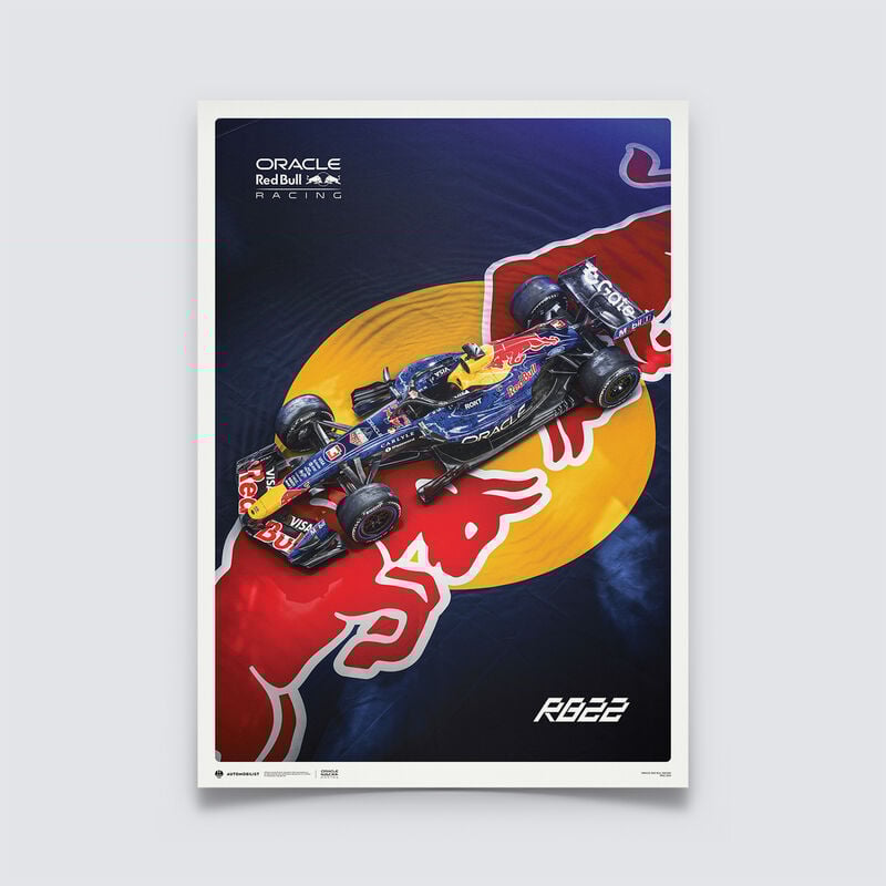 2026 RBR22 Official Poster - Red Bull Racing | Fuel For Fans