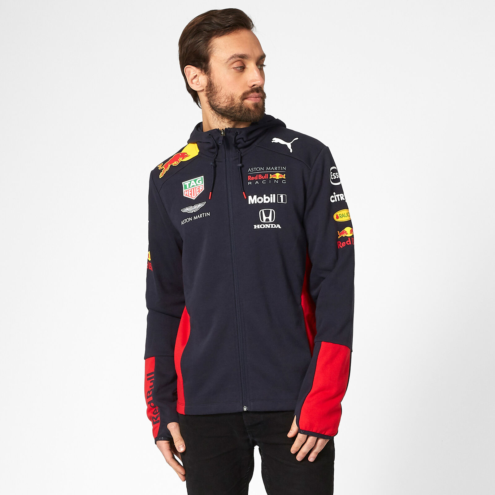 Red Bull Racing 2021 Team Hooded Sweat Jacket | ubicaciondepersonas ...