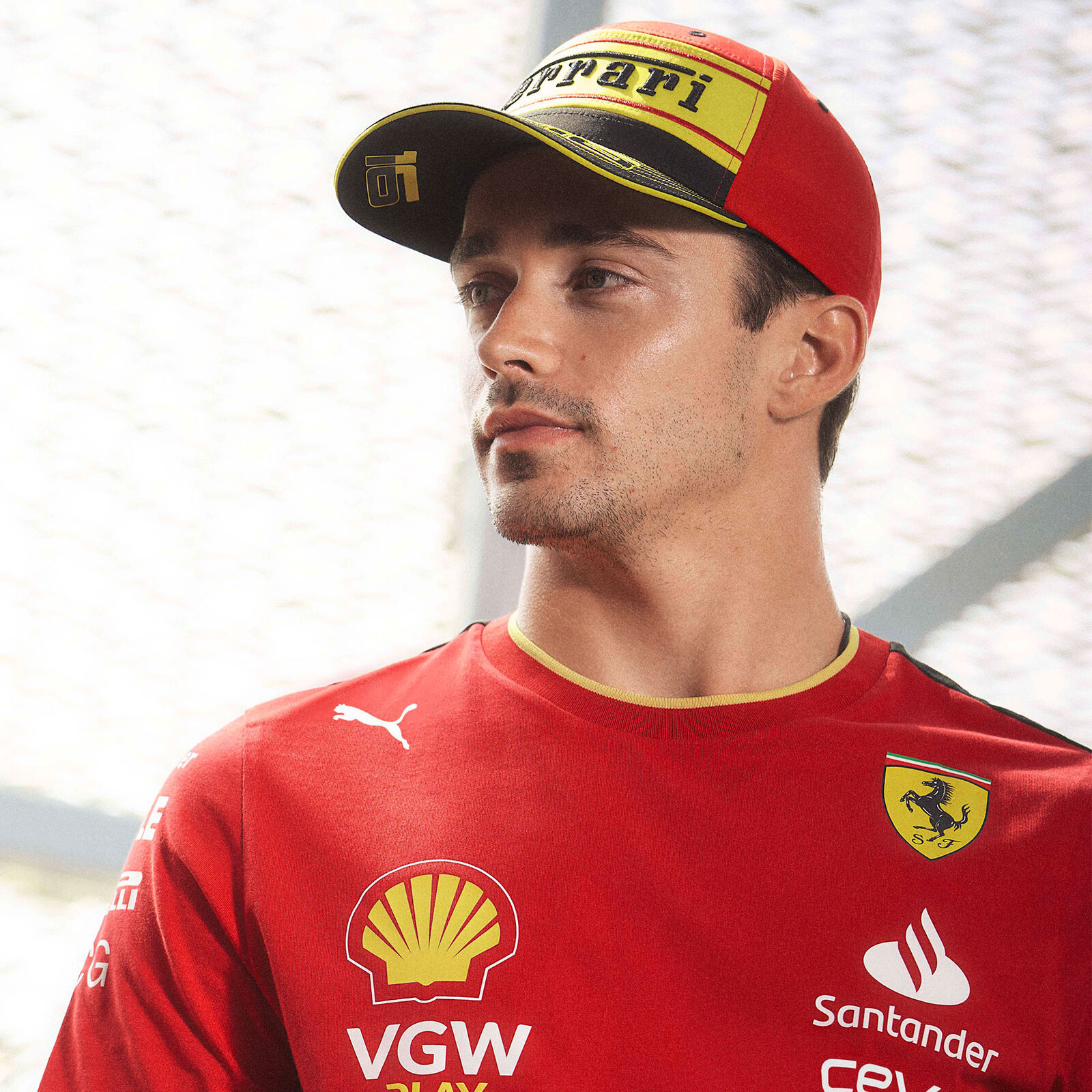 2023 Charles Leclerc Driver Cap Monza Edition - Scuderia Ferrari F1 ...