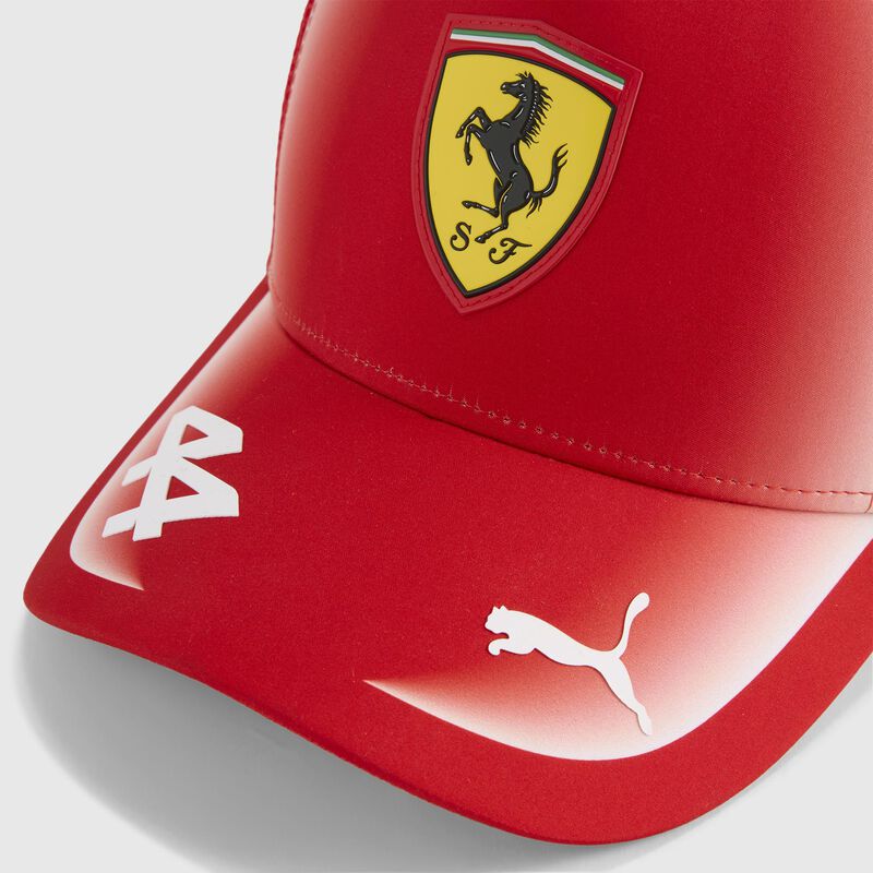 PUMA 2026 Lewis Hamilton Trucker Cap - Scuderia Ferrari F1 | Fuel For Fans