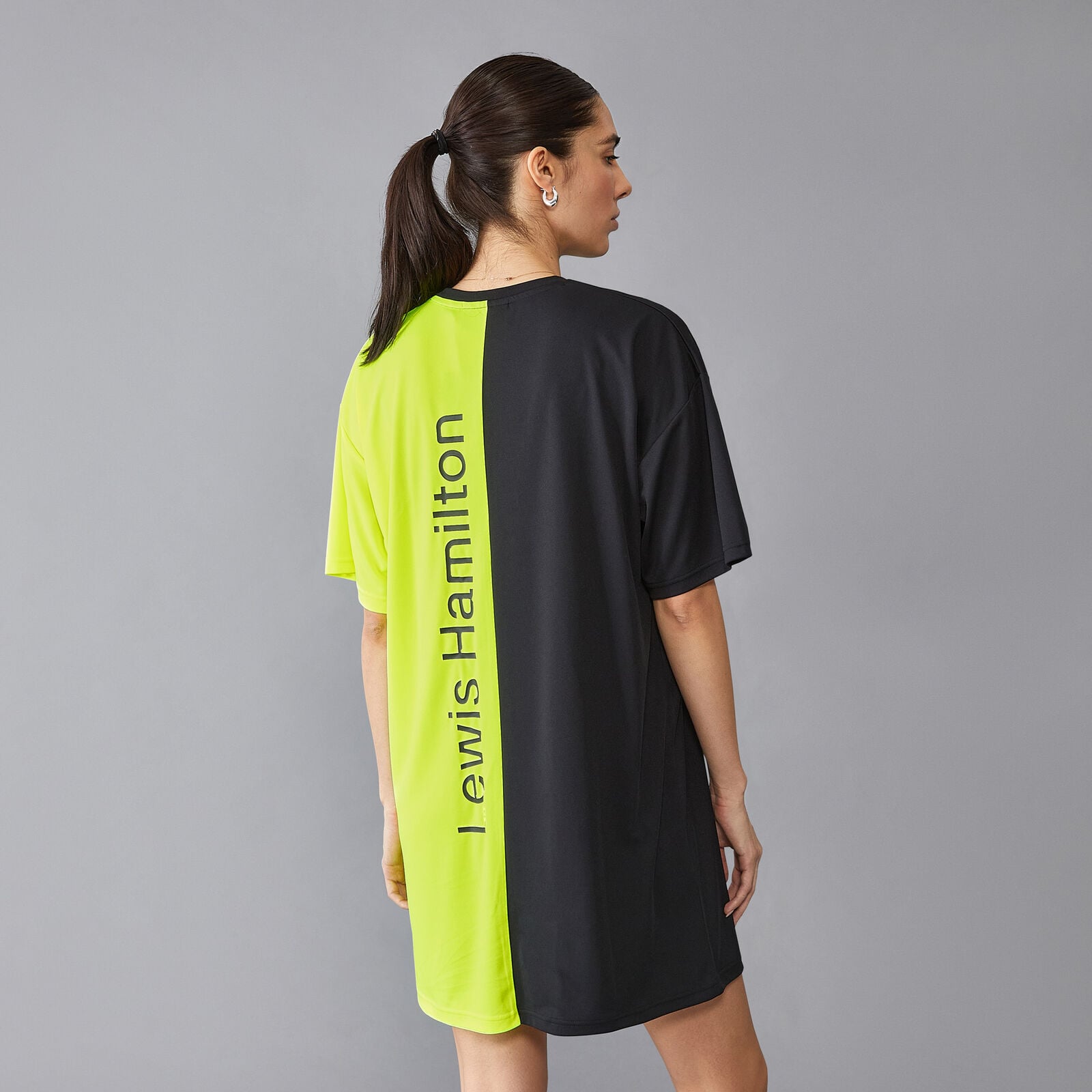 Women's Lewis Hamilton T-shirt Dress - Mercedes-AMG F1 | Fuel For Fans