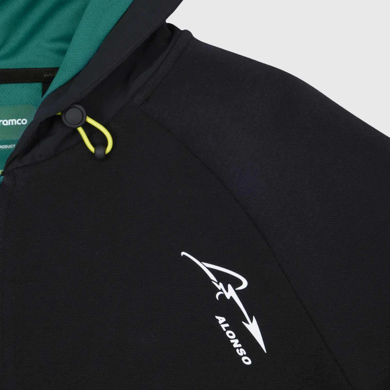 Kimoa Alsonso Full Zip Hoodie - Aston Martin F1 Team | Fuel For Fans