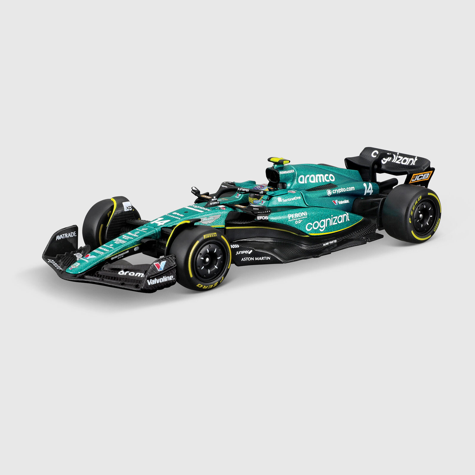 2023 Fernando Alonso AMR25 1:43 Scale Model - Aston Martin F1 Team ...