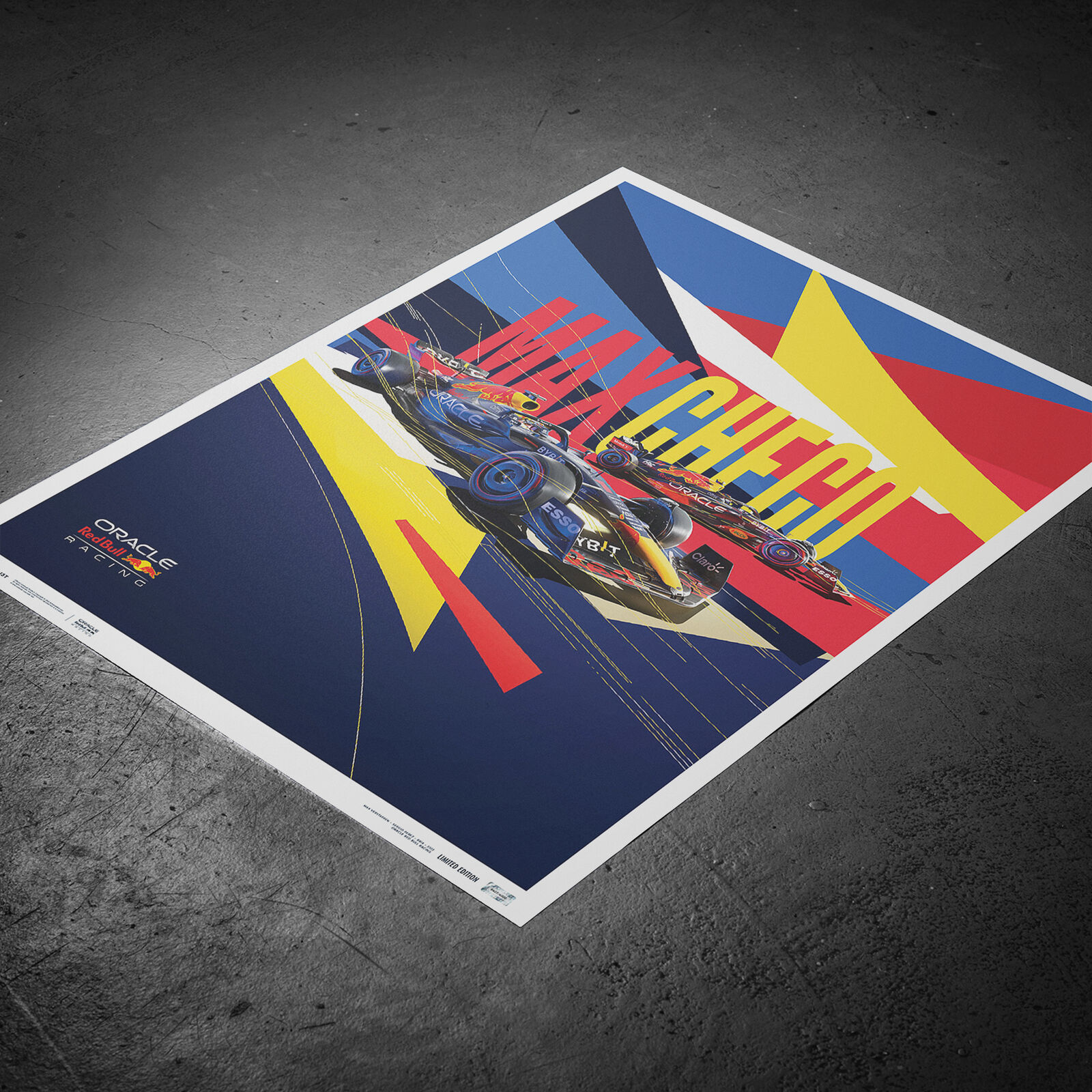 Póster del equipo de F1 de 2022 - Red Bull Racing | Fuel For Fans