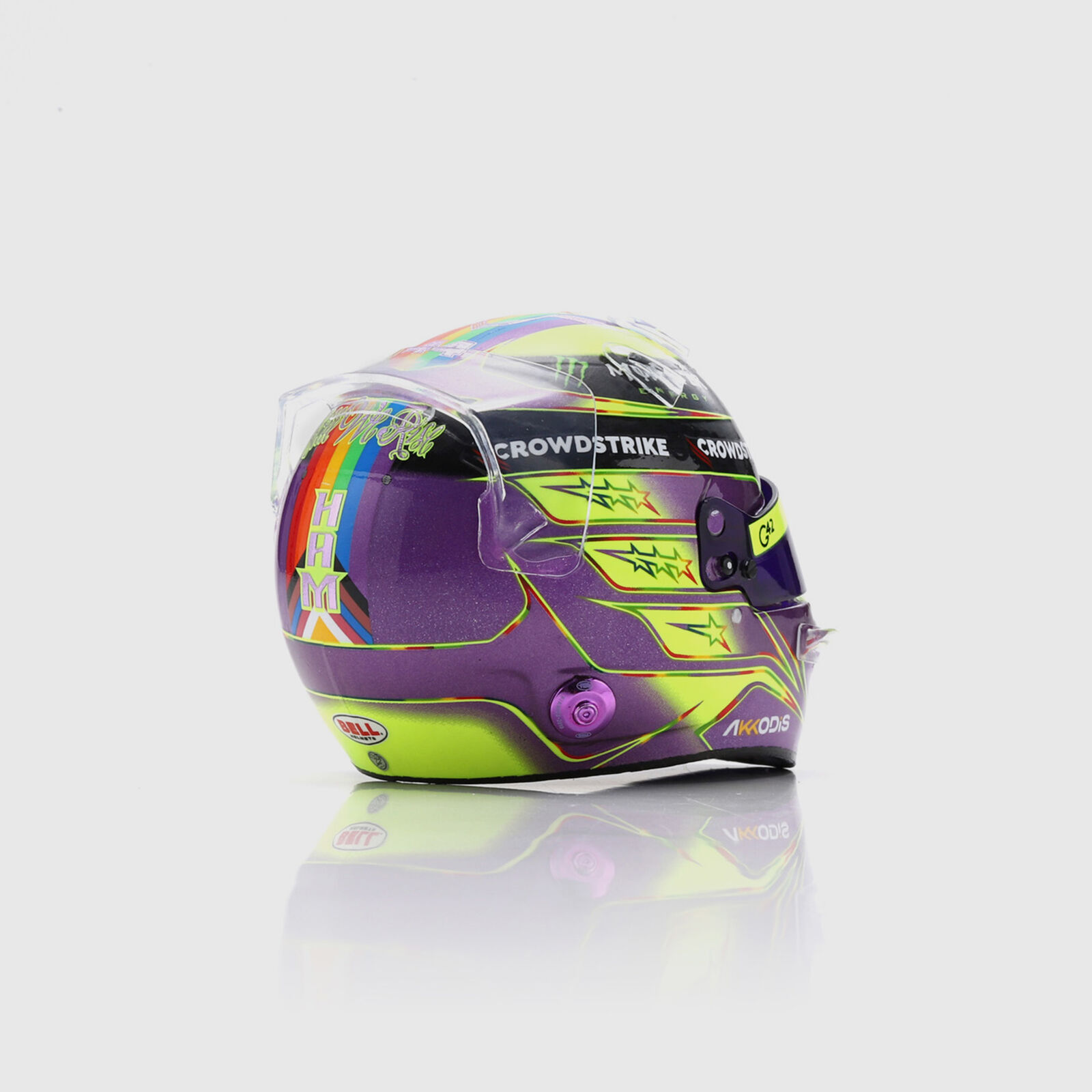 2023 Lewis Hamilton Helmet 1:5 Scale - Mercedes-AMG F1 | Fuel For Fans